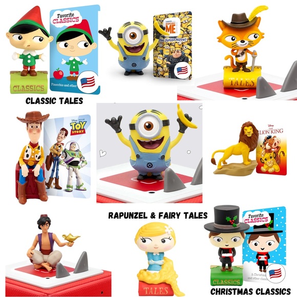 Tonies | Other | Tonies Characters Aladdin Rapunzel Fairy Tales ...